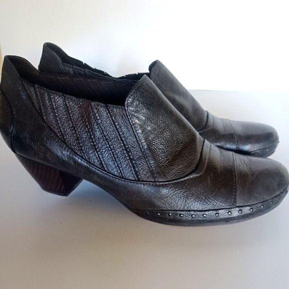 HOGL | Shoes | Hgl Hoegl Leather Shoes Heels Pumps Brown European ...